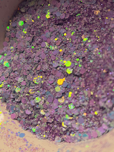 Bouquet Peacock Glitter Comp