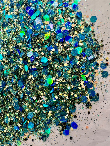 Ricky Bobby | Peacock Glitter Comp