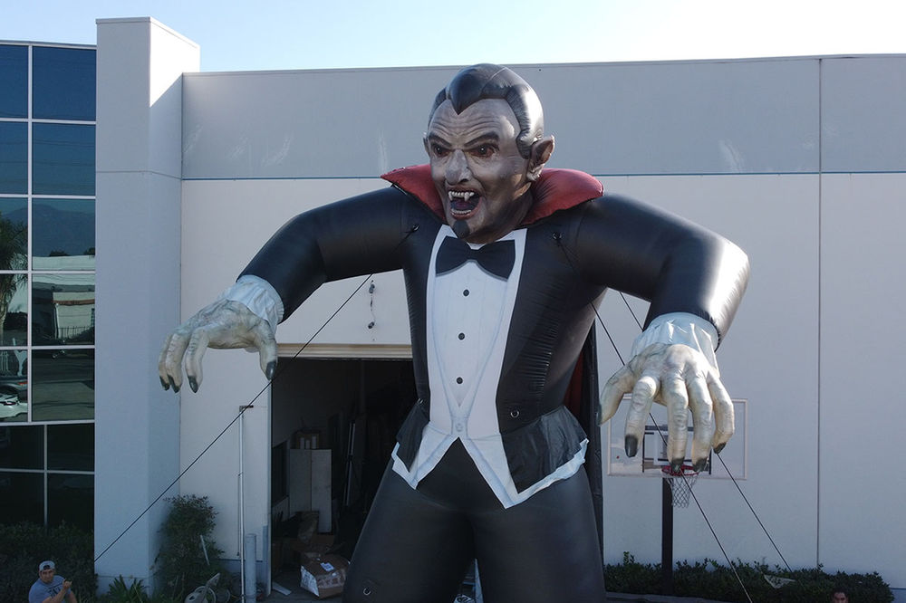 Giant Inflatable Dracula Prop