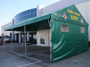 Custom Gable Frame Tents - Tents with Graphics