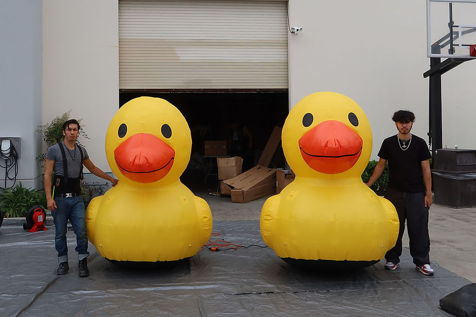 6-foot Inflatable Ducks