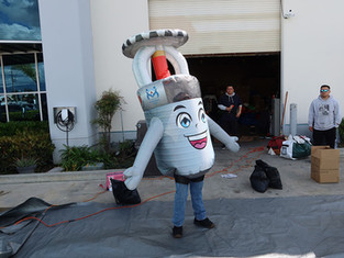 Custom Inflatable Mascot Costumes
