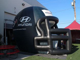 Giant Inflatable Football Helmets