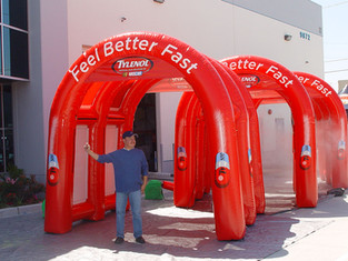Misting Station Rental | Inflatable Cooling Tunnel Tent