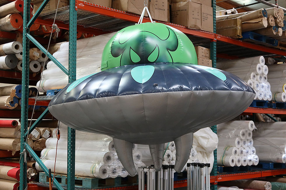 Giant Inflatable UFO Spaceships
