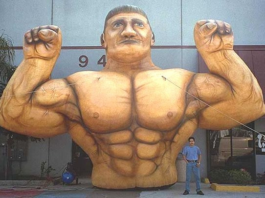 Inflatable Fitness Figures | Creatable Inflatables