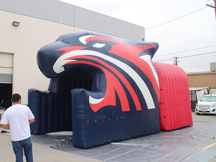 Custom Inflatable Football Tunnels: Entrance, Run Through