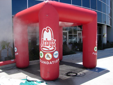 Inflatable Misting Tents for Marketing | Creatable Inflatables