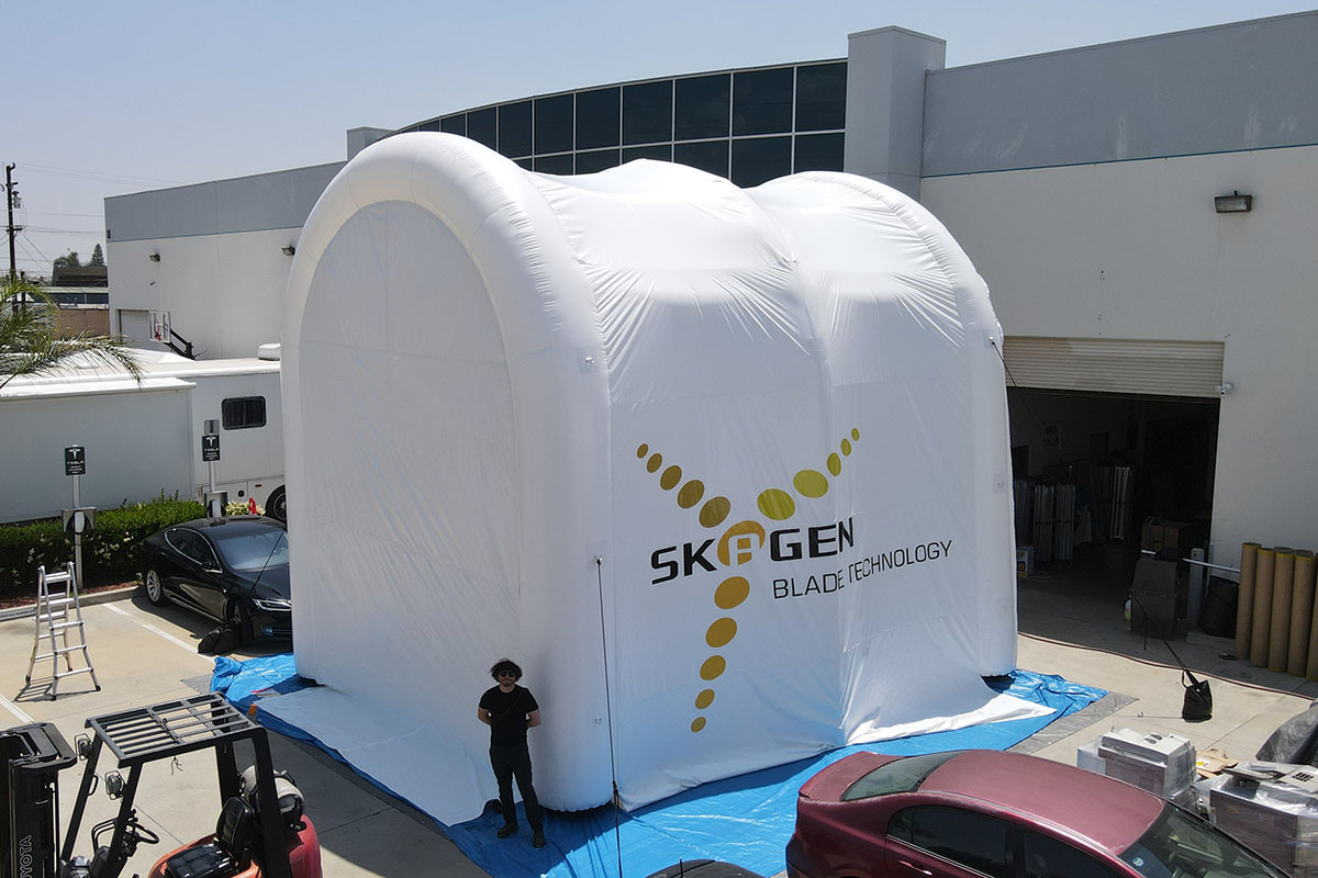 Custom Made Inflatable Event Tents