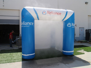 Misting Station Rental | Inflatable Cooling Tunnel Tent