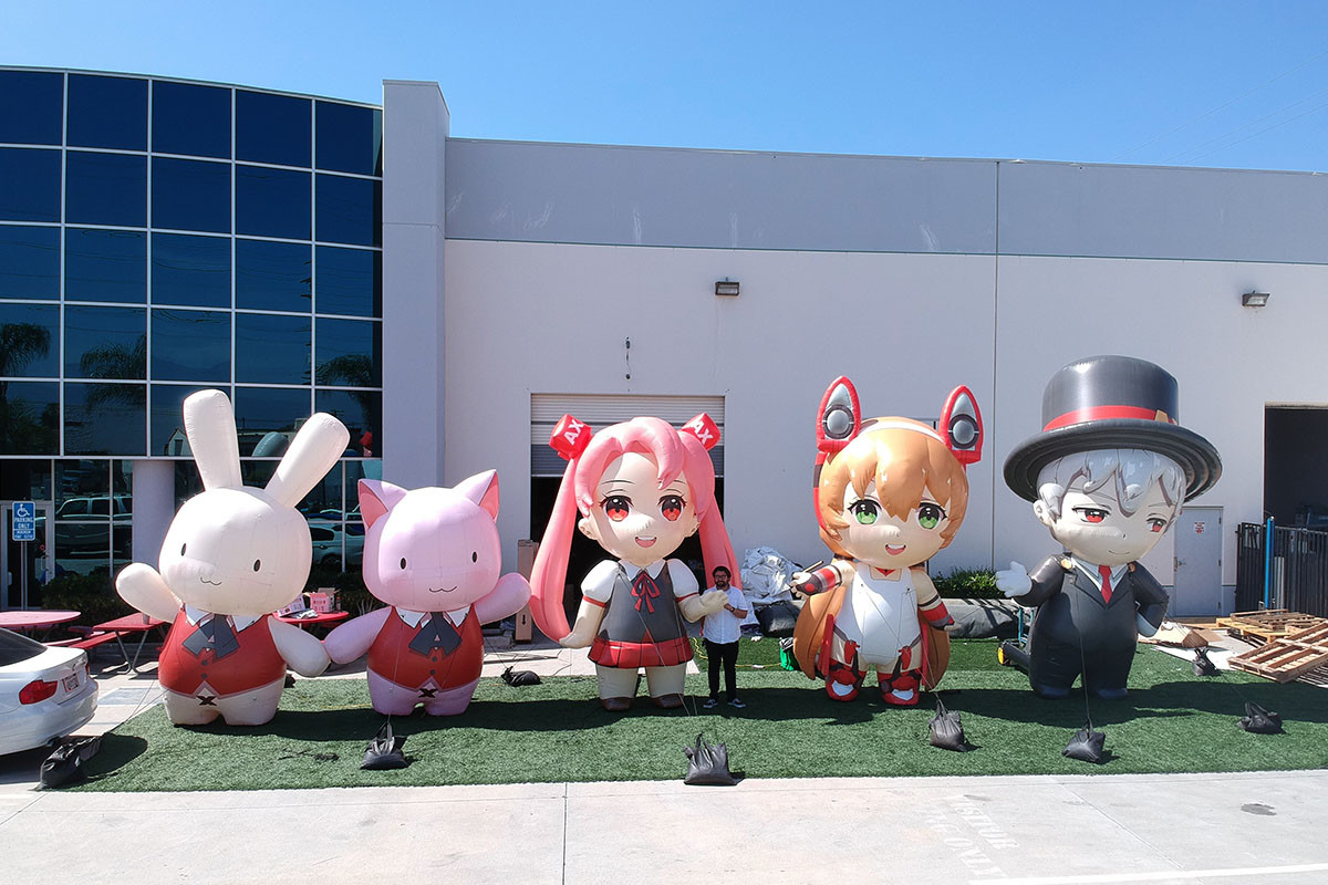 Custom Inflatables for Anime Expo | Los Angeles, CA
