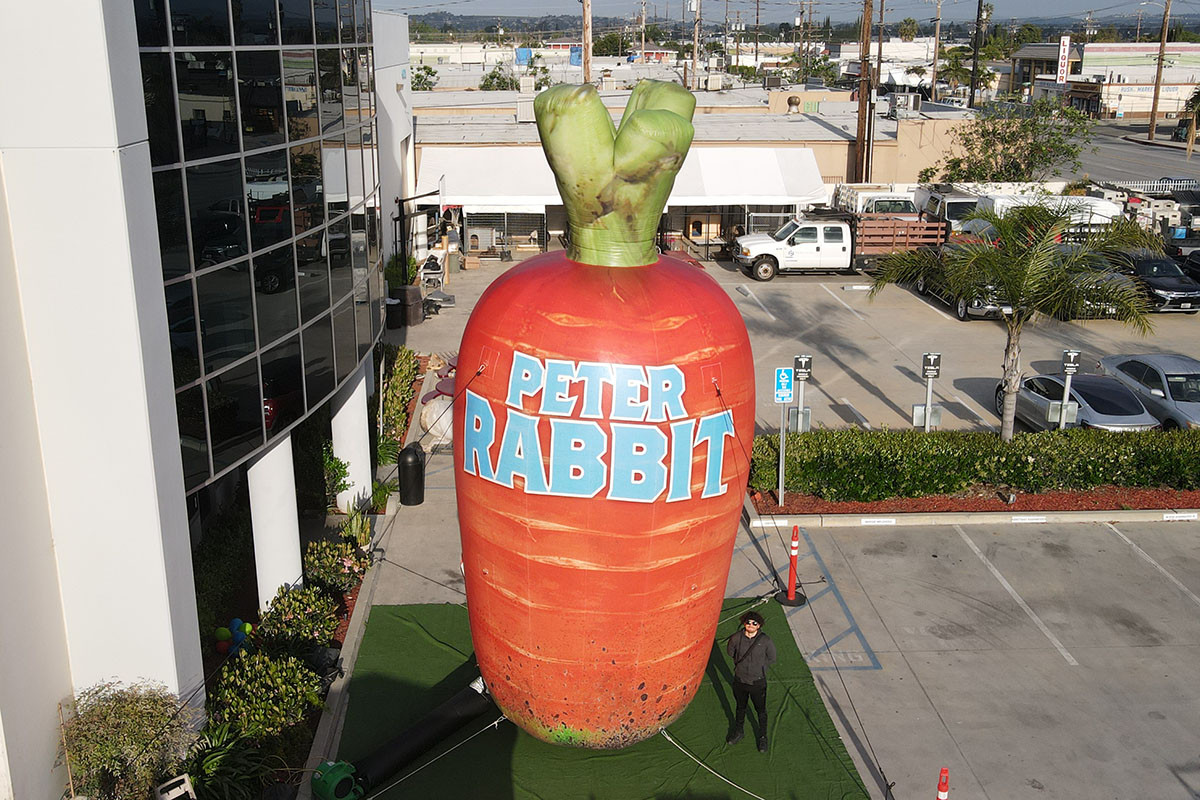 Giant Inflatable Carrot