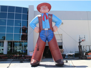 Giant Inflatable Western Figures | Creatable Inflatables
