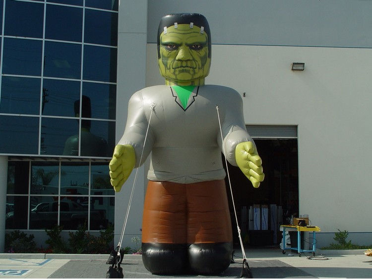 Giant Halloween Inflatable Frankenstein
