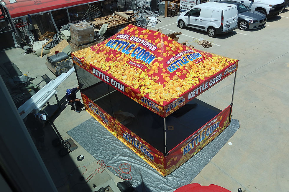 Food Booth Tent: Kettle Corn | Los Angeles, CA