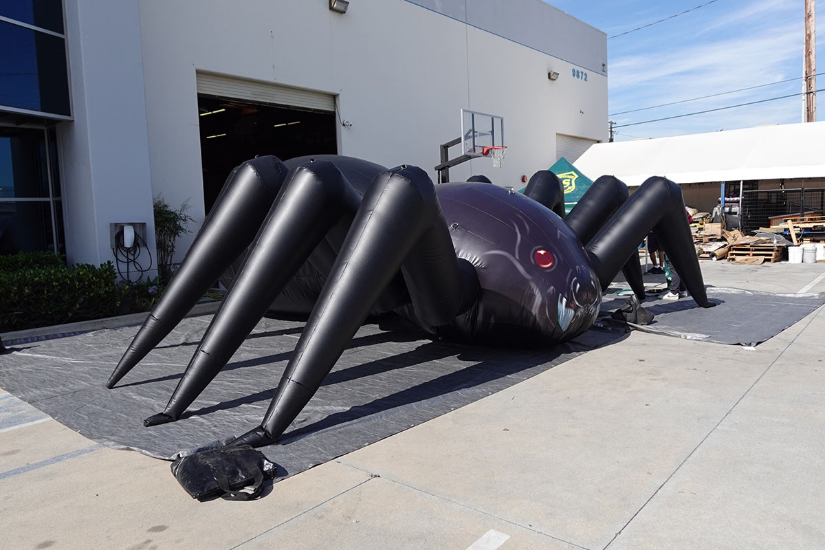 Giant Halloween Inflatable Spiders