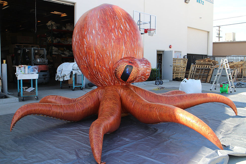 Giant Inflatable Octopuses