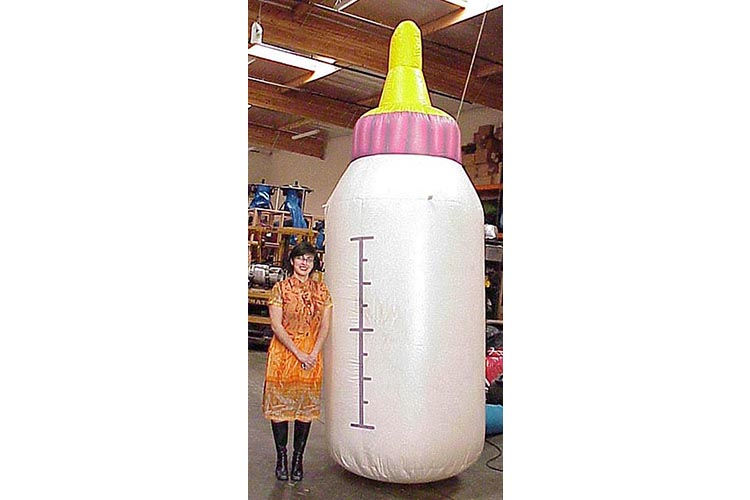 Giant Inflatable Baby Bottle Prop | Party Inflatables