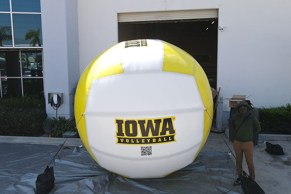 Giant Inflatable Volleyballs