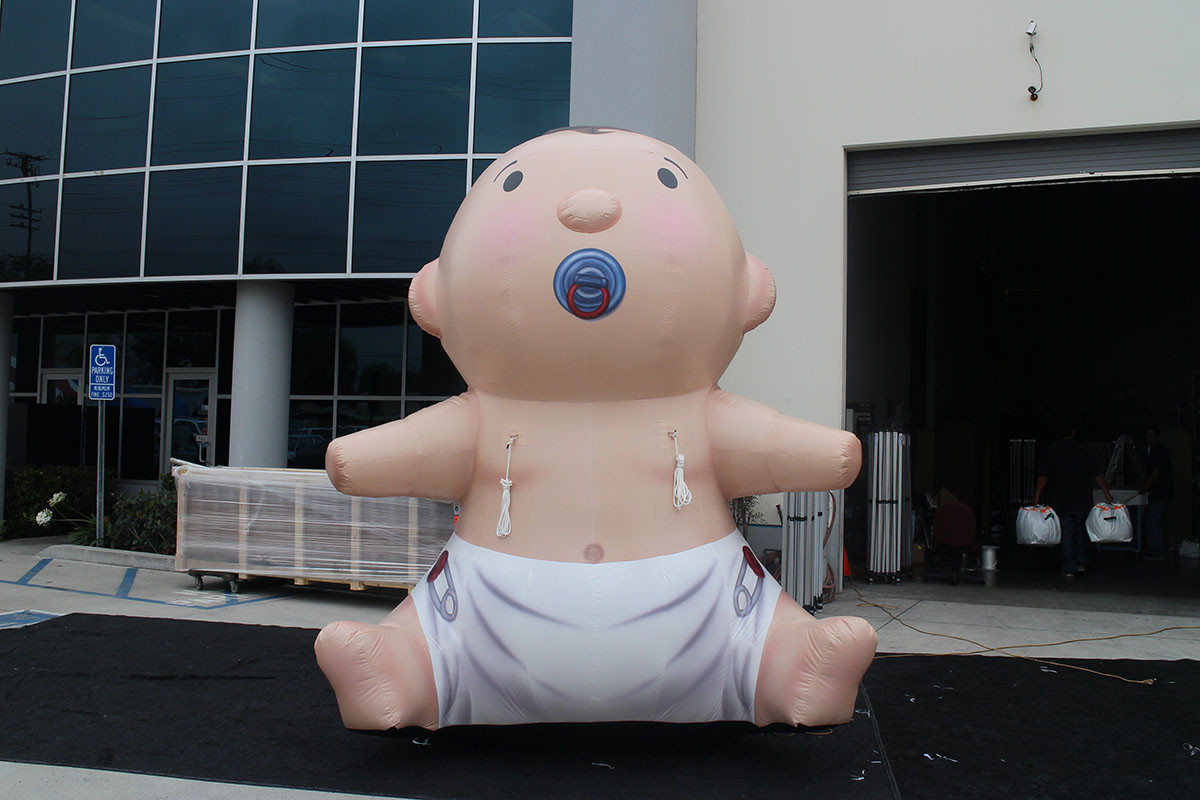 Giant Inflatable Baby | Los Angeles, California