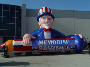 Patriotic Inflatable Eagles | 4th of July Inflatables
