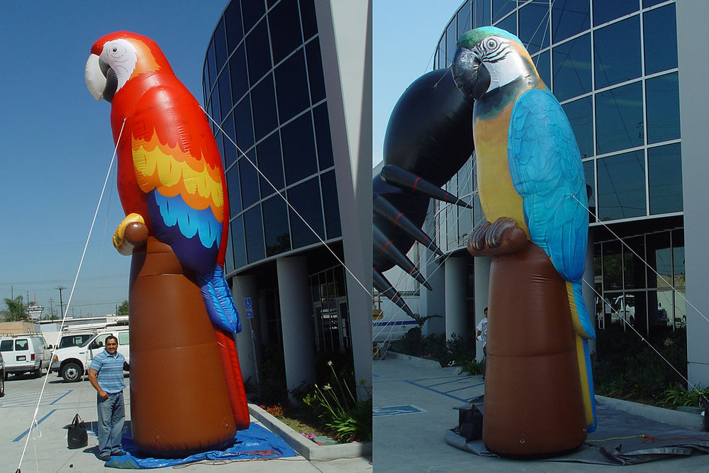 Giant Inflatable Parrot