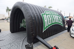 Custom Inflatable Football Tunnels: Entrance, Run Through