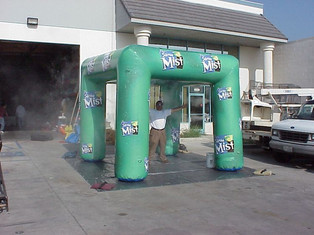 Misting Station Rental | Inflatable Cooling Tunnel Tent
