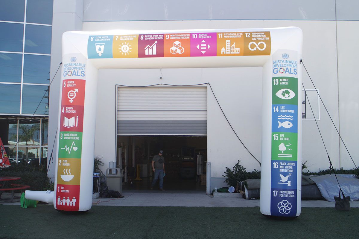 Custom Square Inflatable Arches | Creatable Inflatables