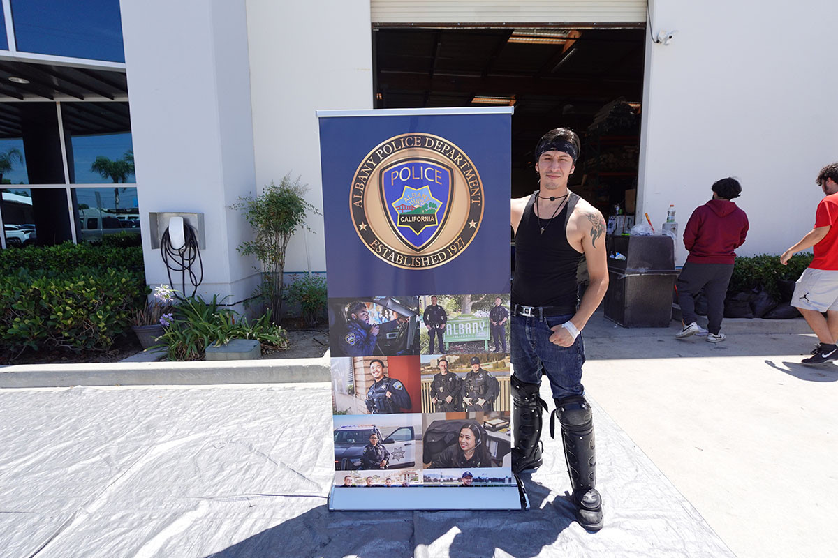 Custom Retractable Banners: Radio Stations, Schools