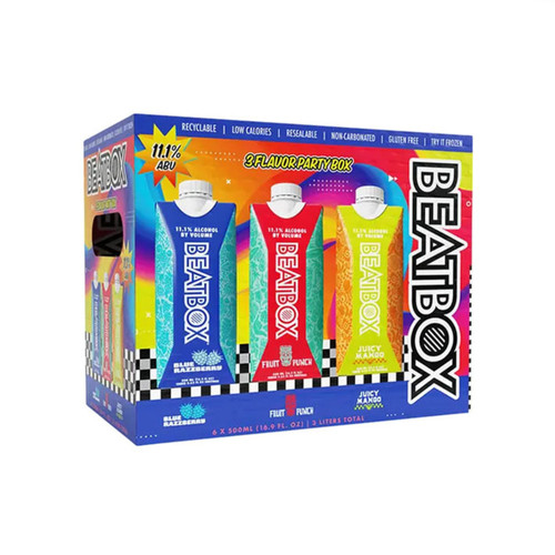 BeatBox Variety Zero Sugar 6pk - 500ml | Friendly Fine Wine