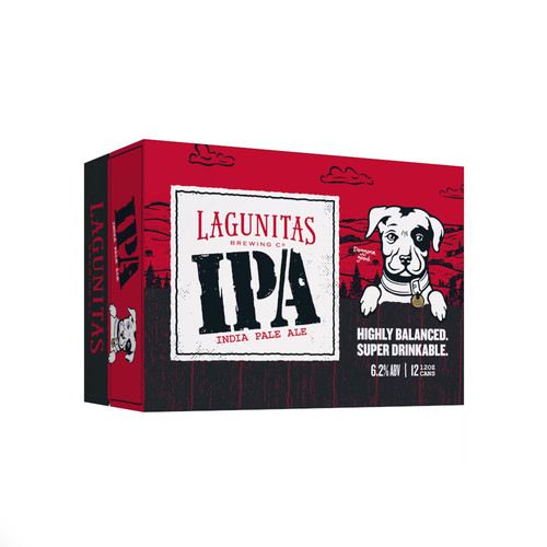 Lagunitas IPA 12pk - 12oz can | Friendly Fine Wine