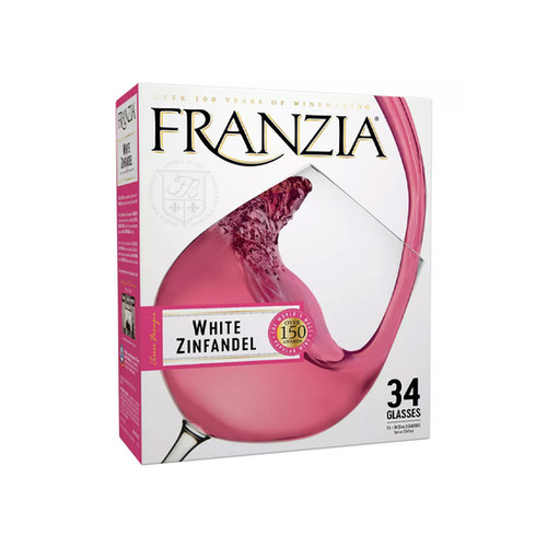 Franzia White Zinfandel 5L Bag In Box | Friendly Fine Wine