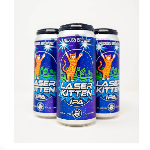 Medusa Laser Kitten 4pk - 16oz can | Friendly Fine Wine