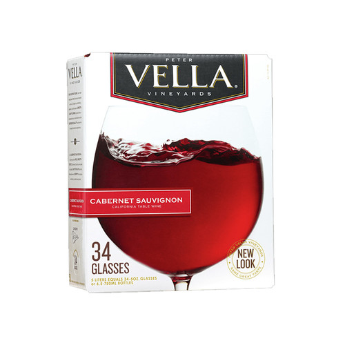 Peter Vella Cabernet Sauvignon 5L Bag In Box | Friendly Fine Wine