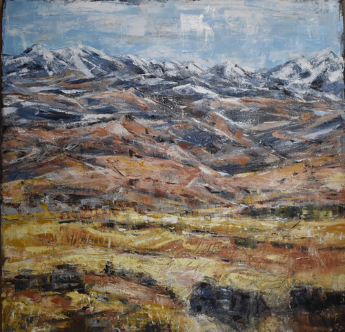 illustrious land series. from above. SOLD | nigel-wilson-artist