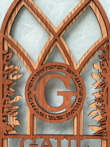 Beautiful Arch Monogram | Faelight Treasures