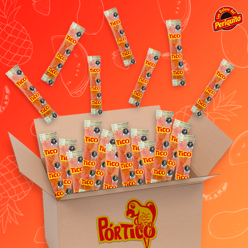 Pórtico Grande Caja (48 Bolsas) | Dulces Tico