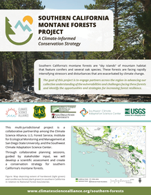Southern California Montane Forests Project | Climate Science Alliance
