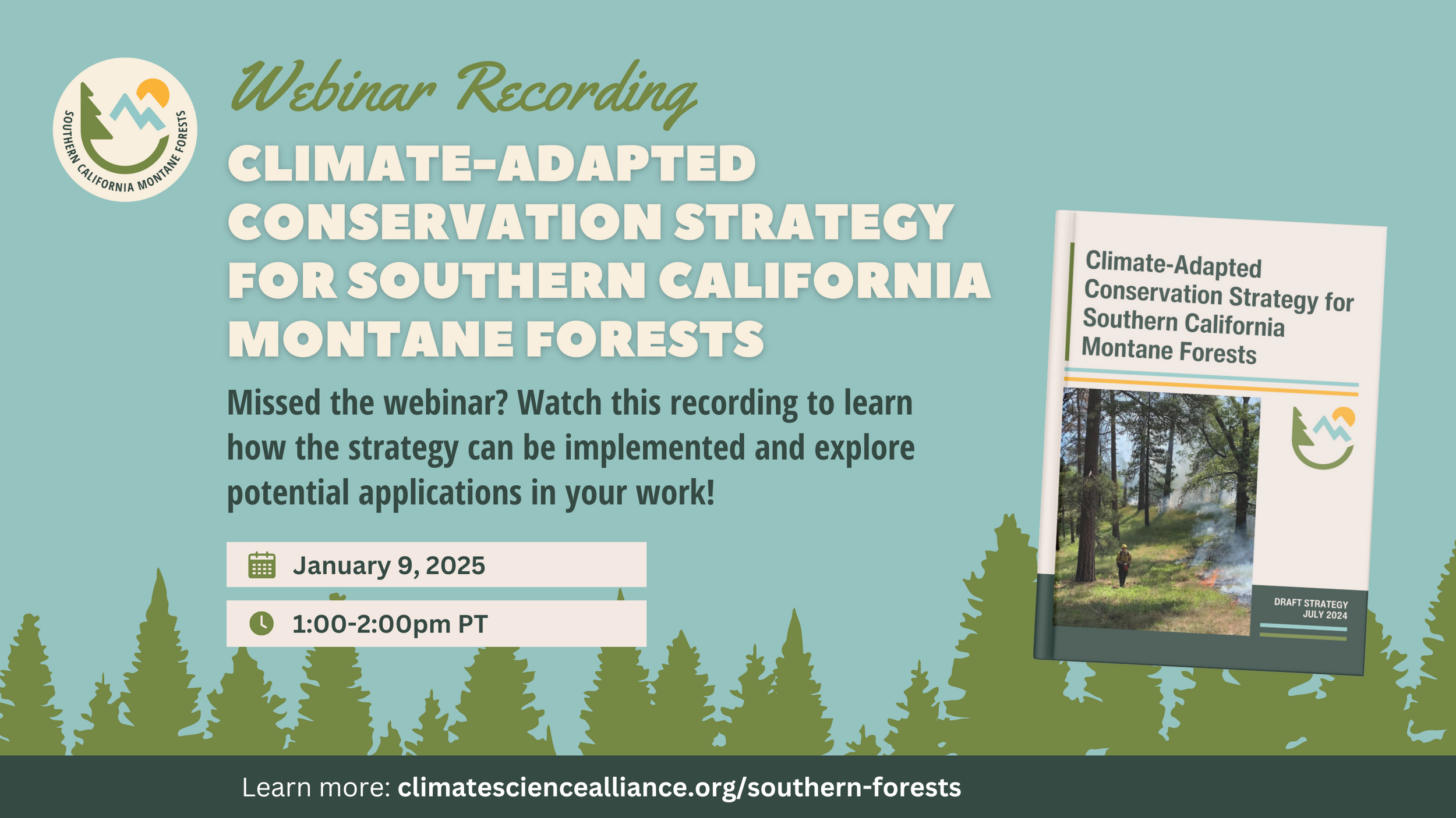 Southern Montane Forests Conservation Strategy Webinar Recording ...