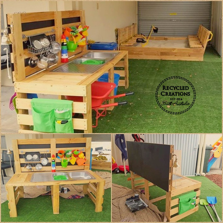 Pallet Play Kitchen