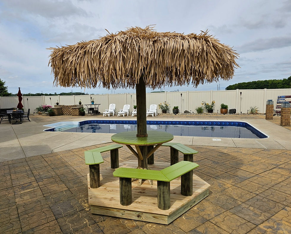 Sheds Carports Garages Tiki Huts SBU250 Ohio