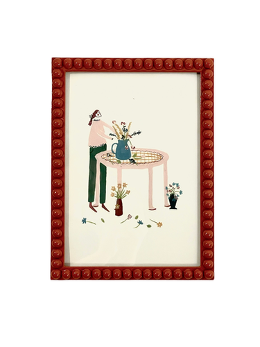 A4 Lobster Bobbin Frame | Scallop & Stripe