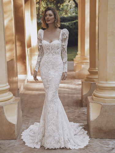 Enzoani Urvashi – Vintage-Inspired Lace Wedding Dress | Opus Couture