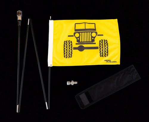 Jeep Front Y Handy Flag Kit - Standard 81" | Handy Flag