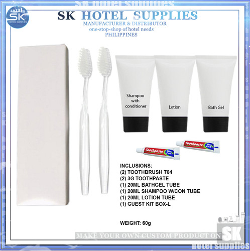 DOUBLE GUEST KIT #10 (Standard Deluxe Room) | SK HOTEL SUPPLIES