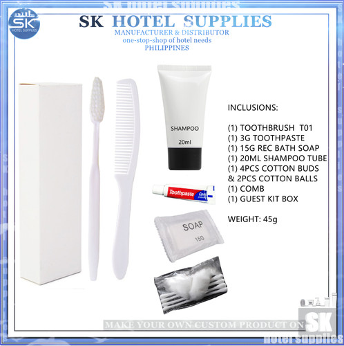300 sets SINGLE GUEST KIT #12 | SK HOTEL SUPPLIES