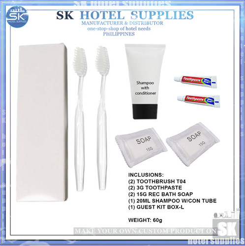 DOUBLE GUEST KIT #9 (Standard Deluxe Room) | SK HOTEL SUPPLIES