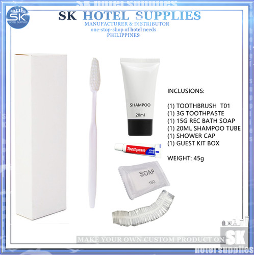 300 sets SINGLE GUEST KIT #11 | SK HOTEL SUPPLIES