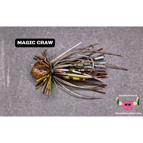 "MAGIC CRAW" KOOSHBALL MICRO PWR JIG | HH Custom Baits LLC